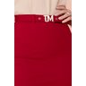 Saia Vermelho Midi Diva Tatá Martello